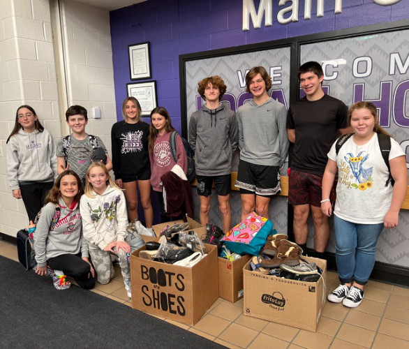 LHMS Student Council Heart and Sole Campaign | Logan-Hocking Local ...